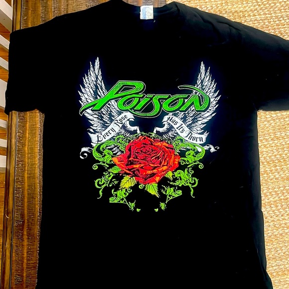 Shirts | Poison Concert Tshirt | Poshmark